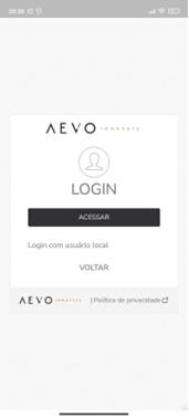 Como realizar Login na Plataforma – AEVO Suporte