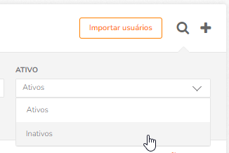 Como fazer a inativação de um usuário? – AEVO Suporte