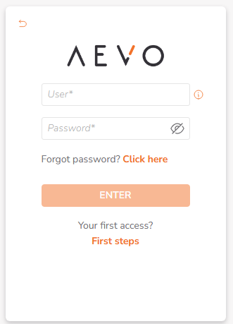 How to Log In to the Platform – AEVO Support