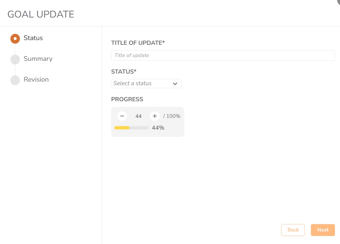 How to Update an Objective's Progress? – AEVO Support